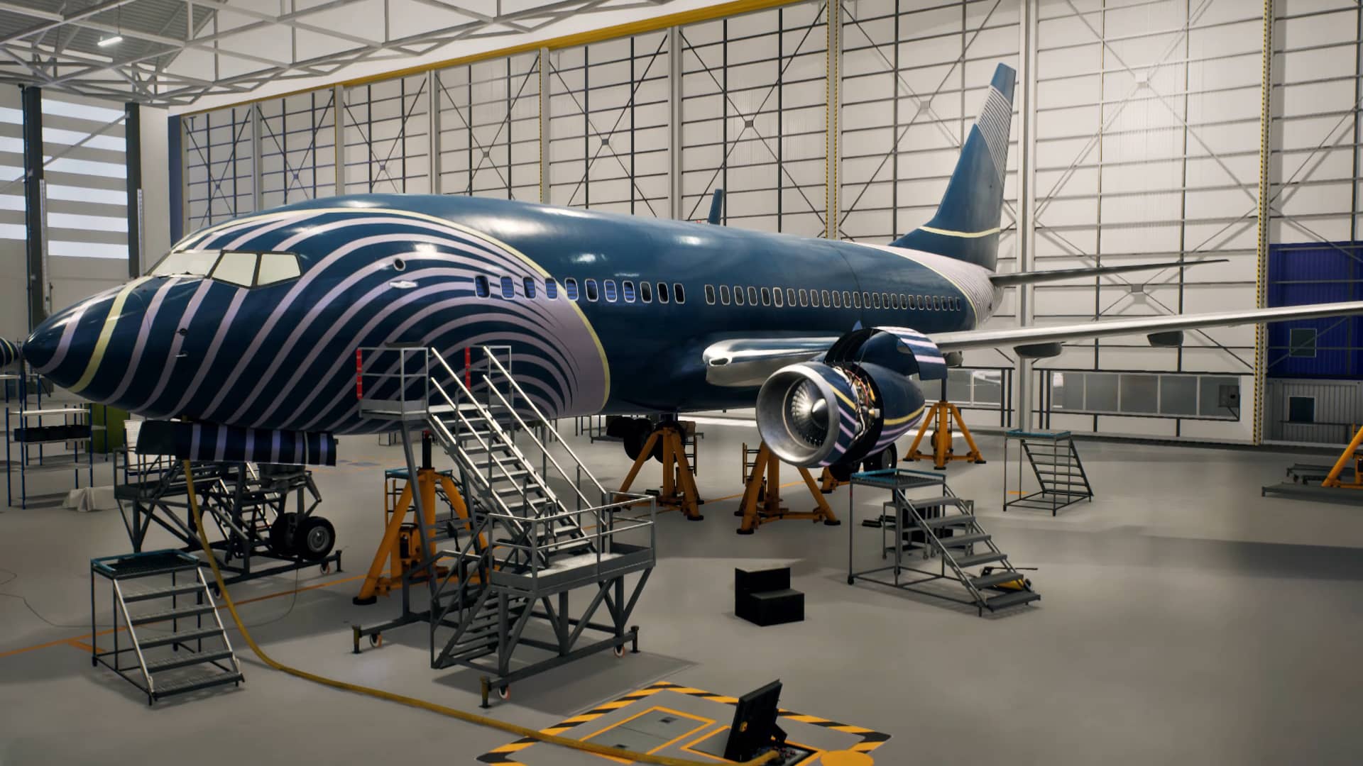 VR Boeing 737 Next Gen Thrust Reverser opening procedure on Vimeo