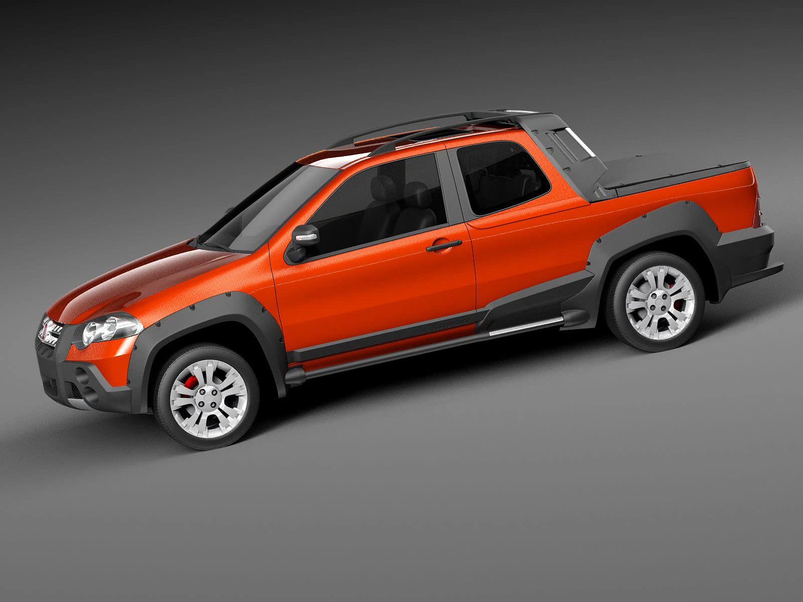 Fiat Strada Adventure 2012 3D Model on Vimeo