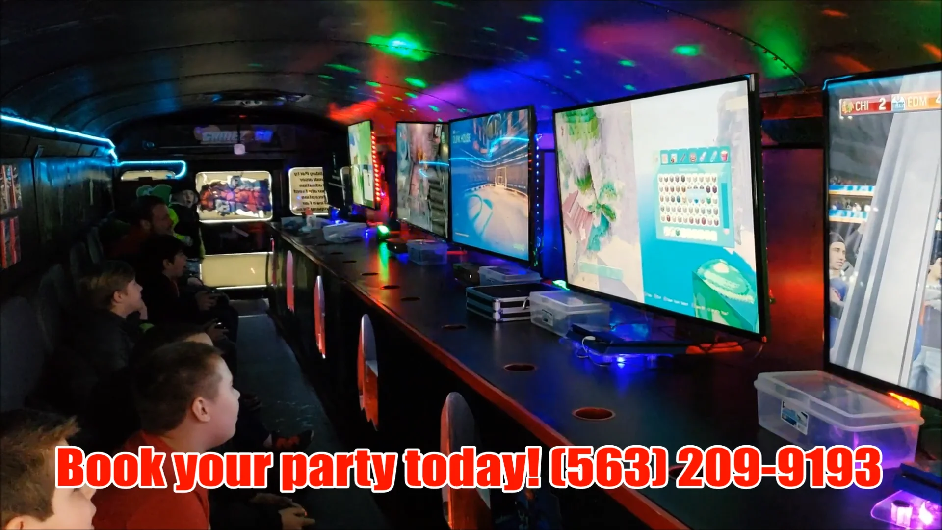 Gamez2Go Video Game Bus on Vimeo