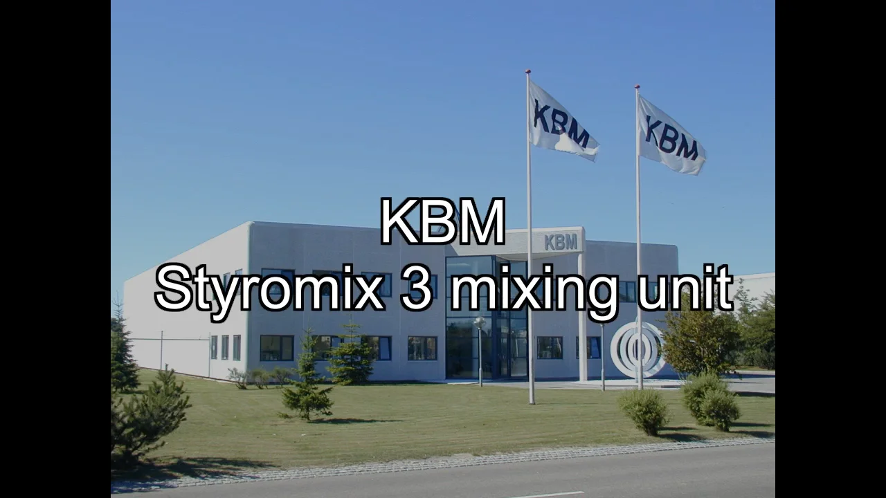 KBM Styromix 3 A on Vimeo