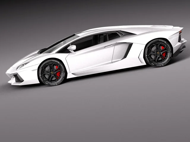Lamborghini Aventador Lp700 4 White
