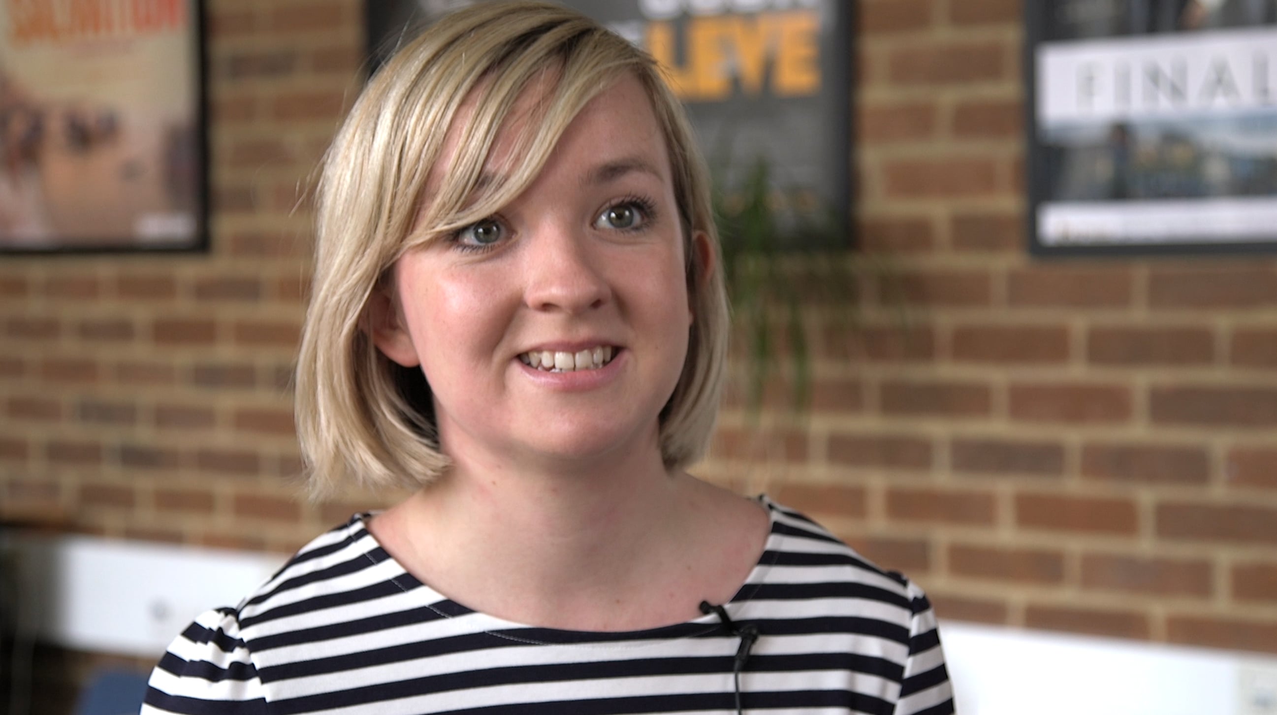 Mary-Rachel McCabe talking about life after Sussex on Vimeo