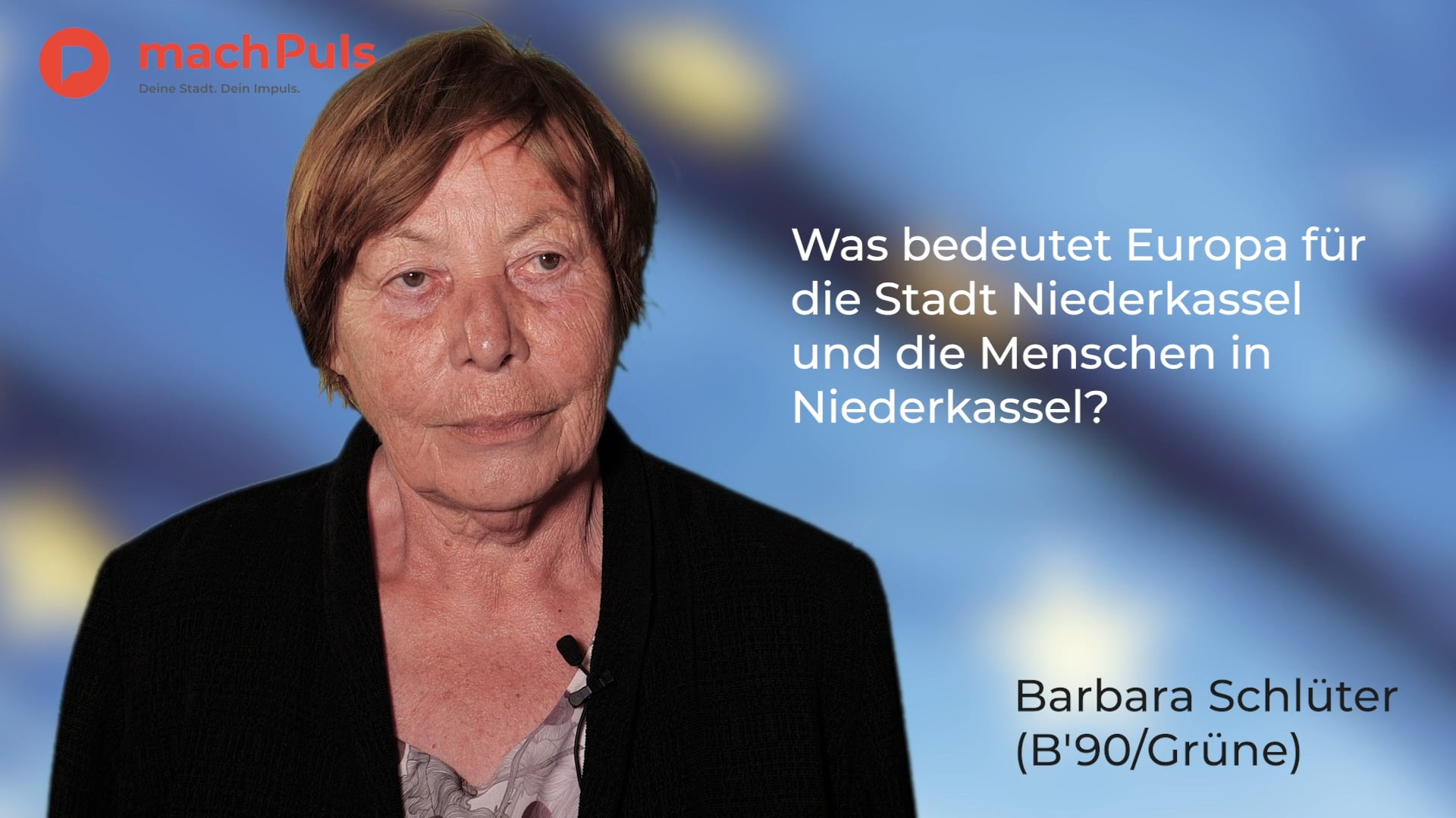 Interview zur Europawahl mit Barbara Schlüter on Vimeo