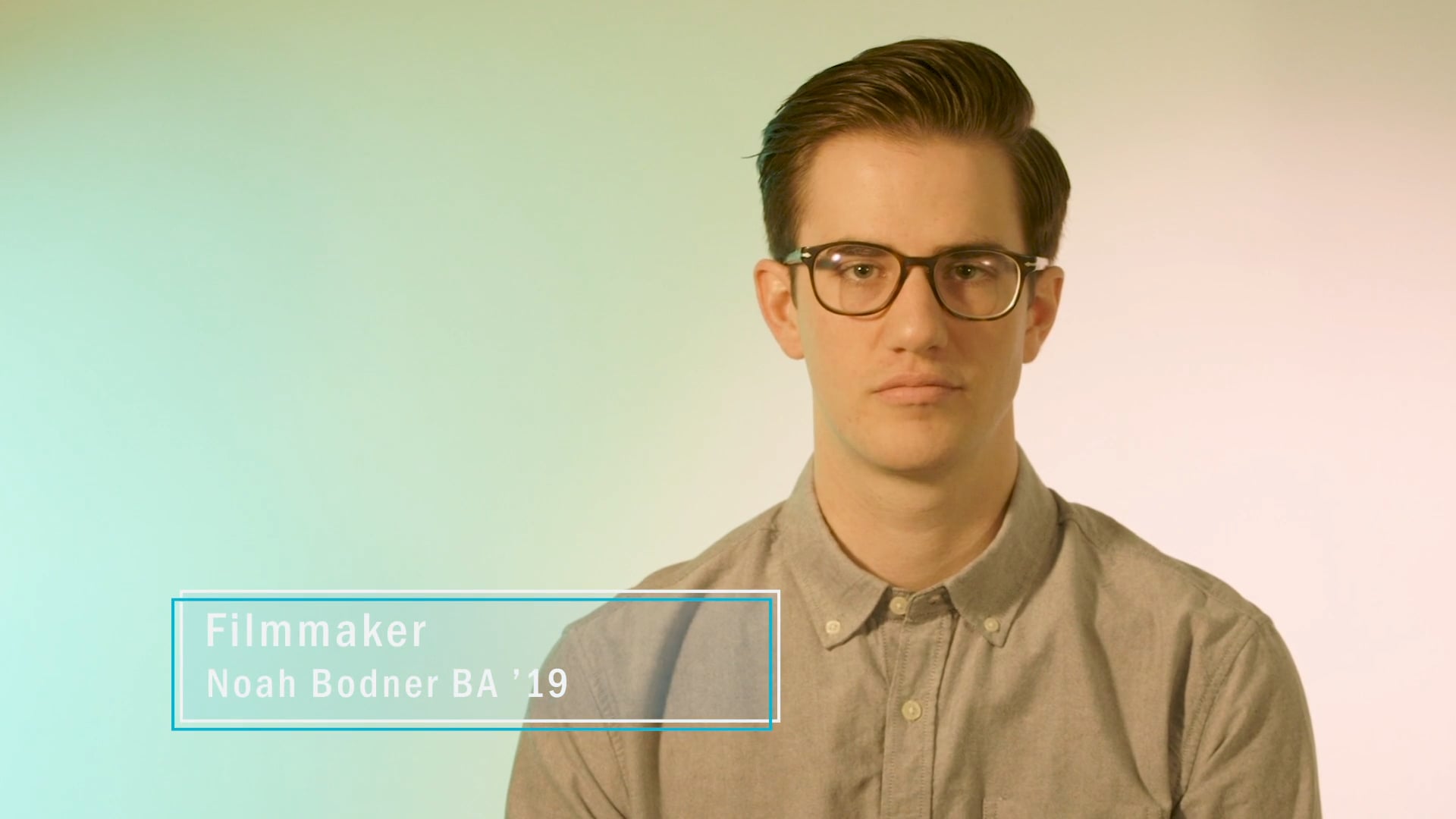 Noah Bodner BA ’19 on Vimeo