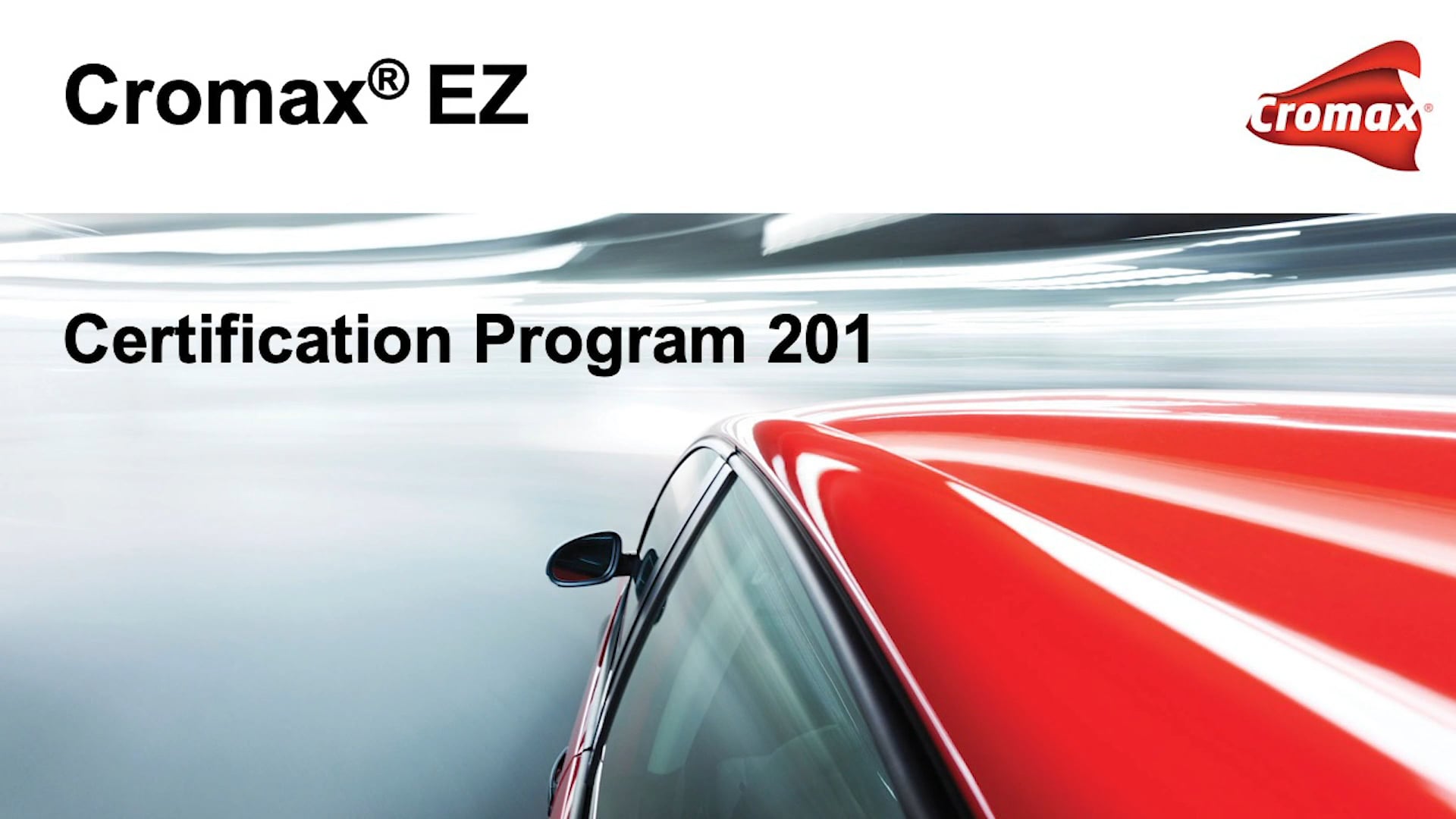 Cromax EZ Part 2 (Certification) on Vimeo
