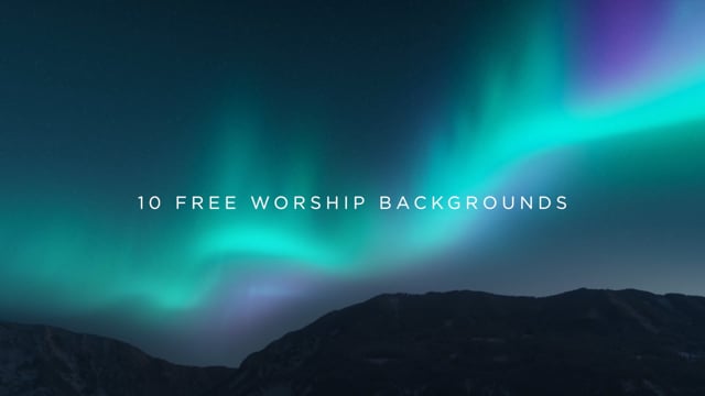 Moving Worship Backgrounds