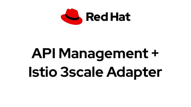 Red Hat 3scale API Management on Vimeo