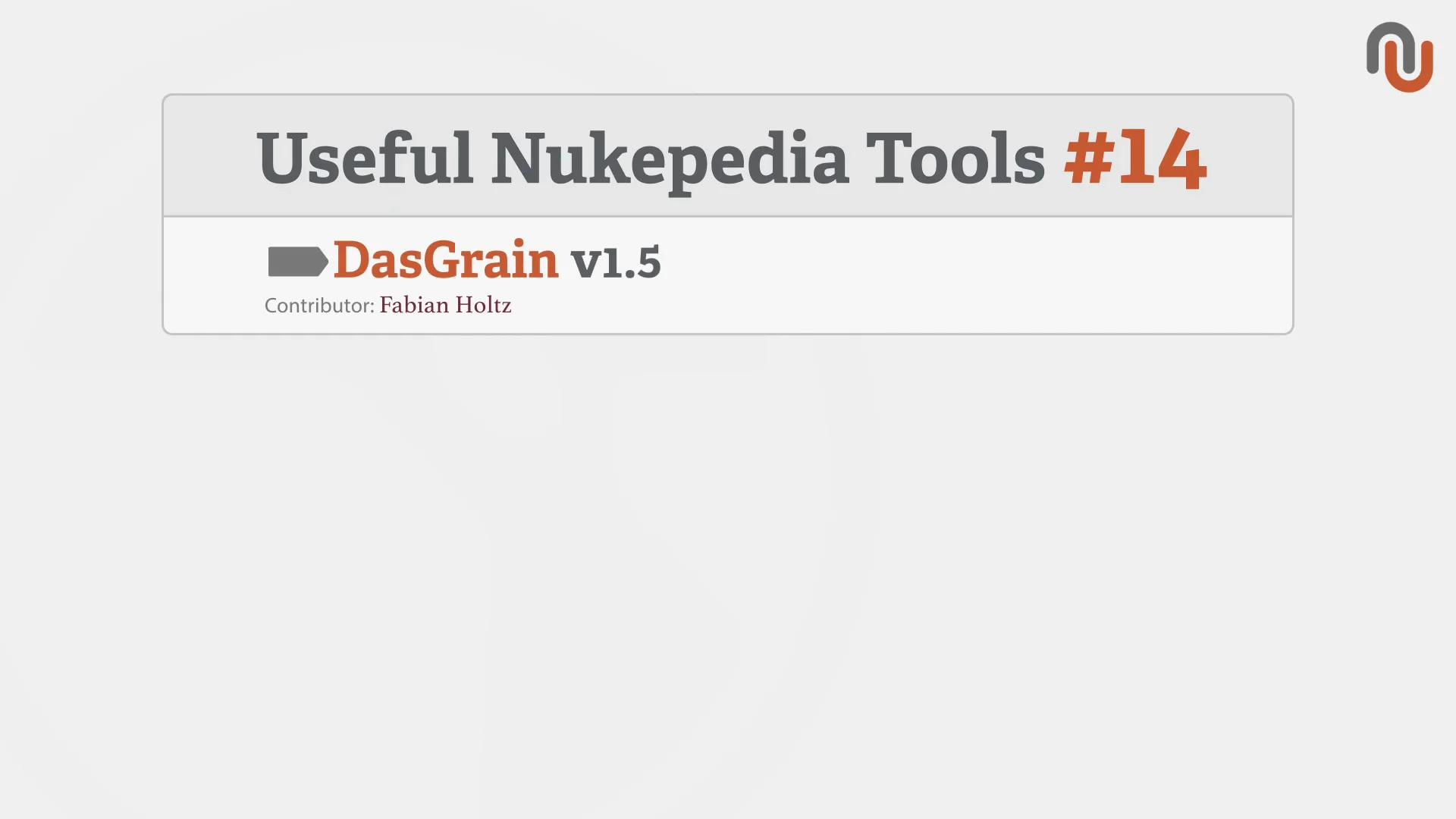 Useful Nukepedia Tools 14 in Nukepedia on Vimeo