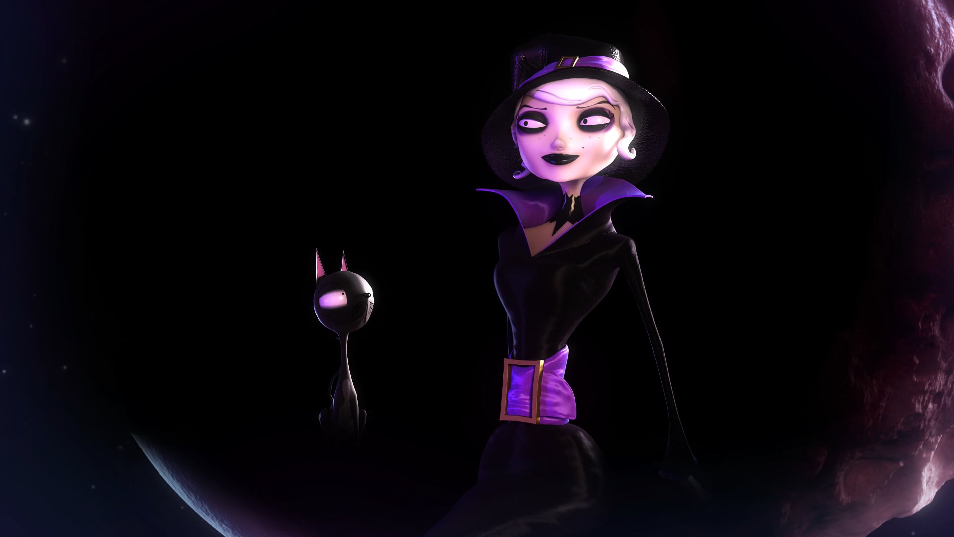 Halloween Witch Animation on Vimeo