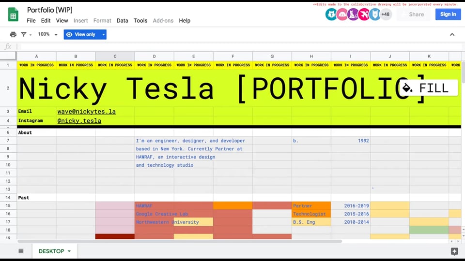 Nicky Tesla | HOVERSTAT.ES