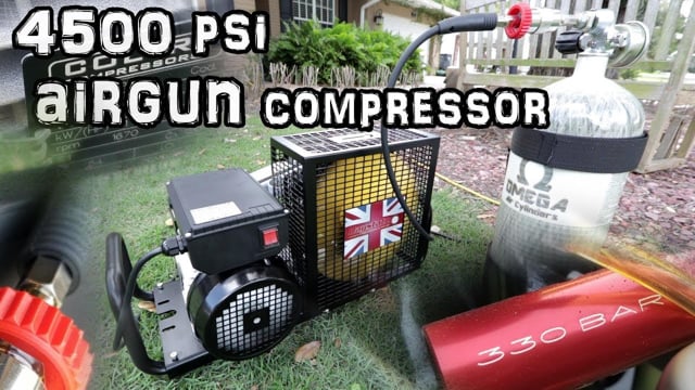 Daystate 110 Volt 4500 PSI Airgun Compressor - FULL REVIEW & SETUP ...