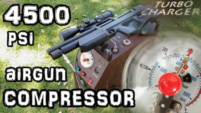 Omega Turbo Charger 4500 PSI Airgun Compressor - FULL REVIEW & SETUP ...