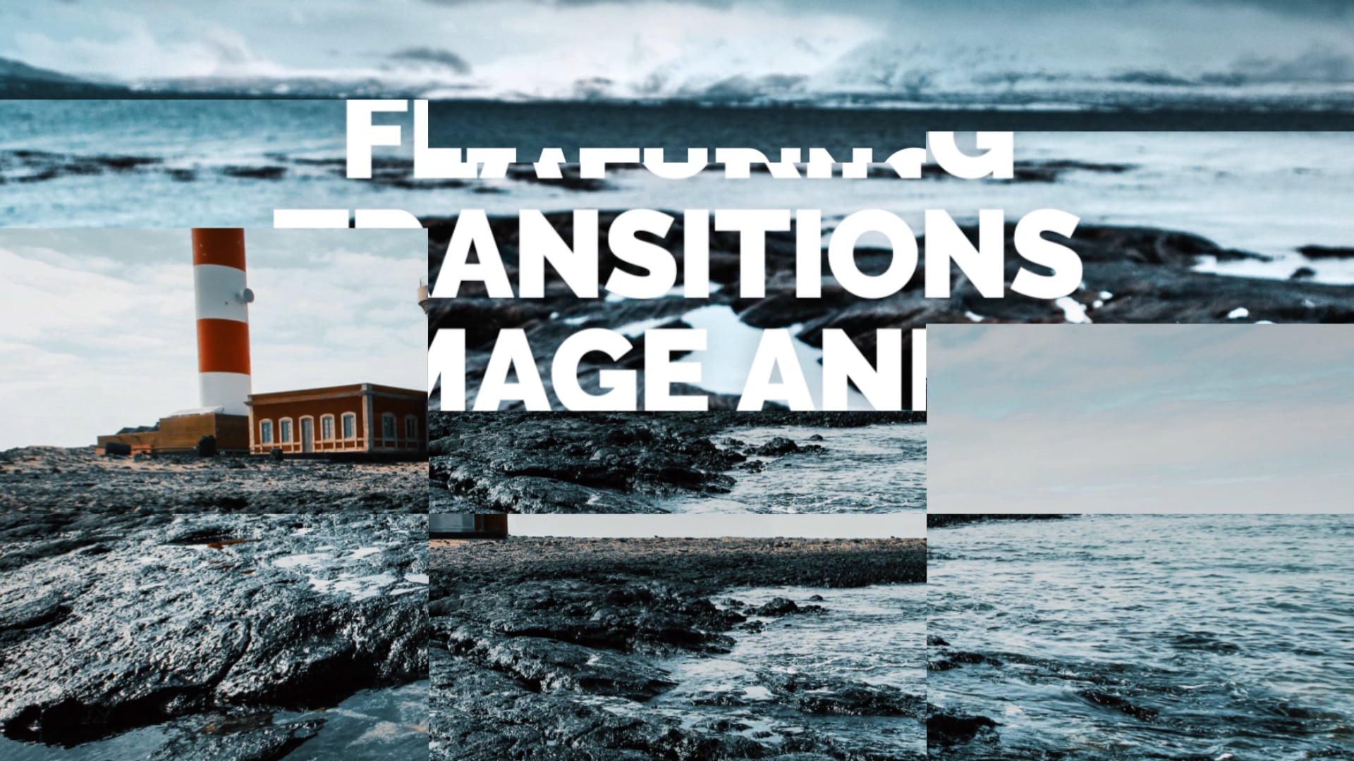 Fragmented Transitions Slideshow