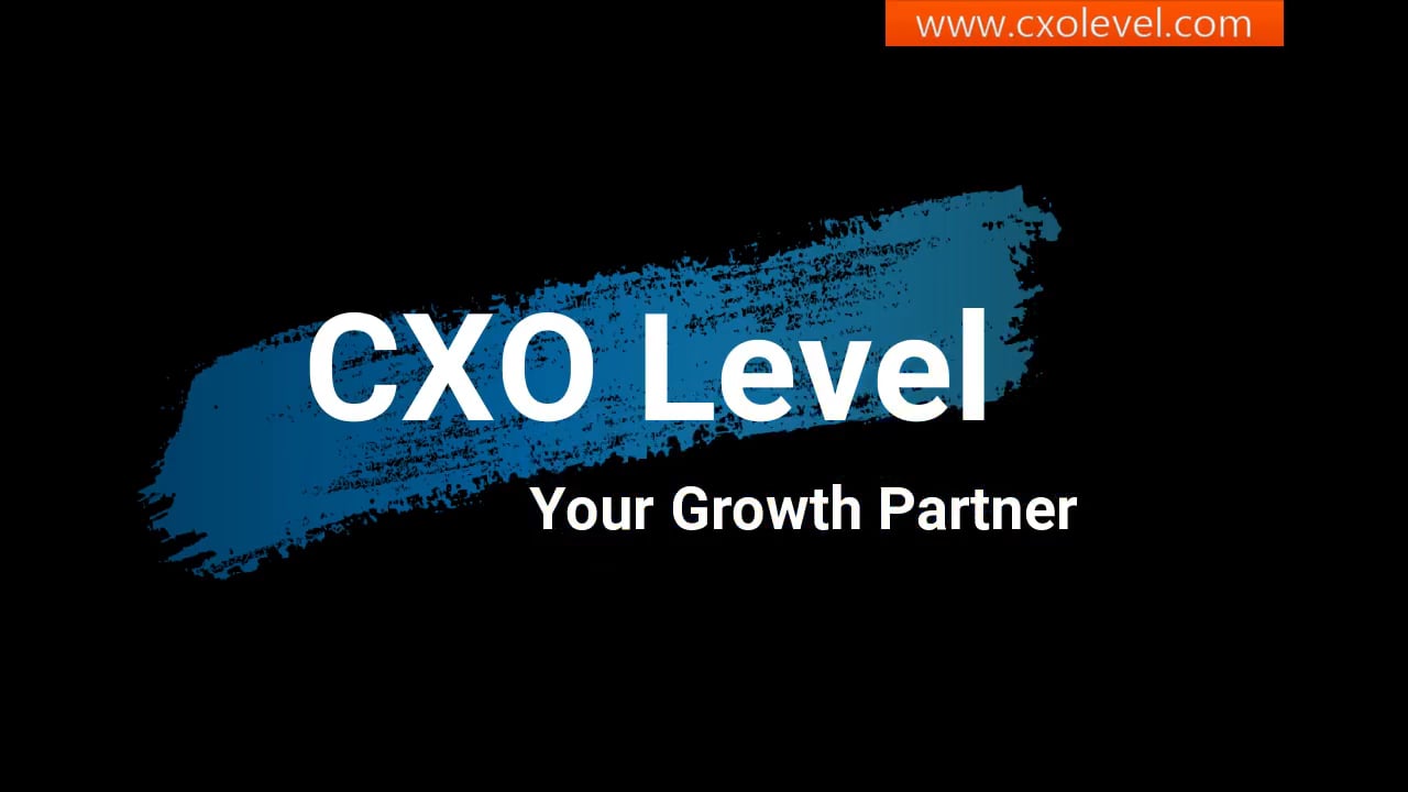 CXO Level - Your Growth Partner on Vimeo