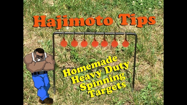 Hajimoto Tips Homemade Spinner Targets - Airgun101