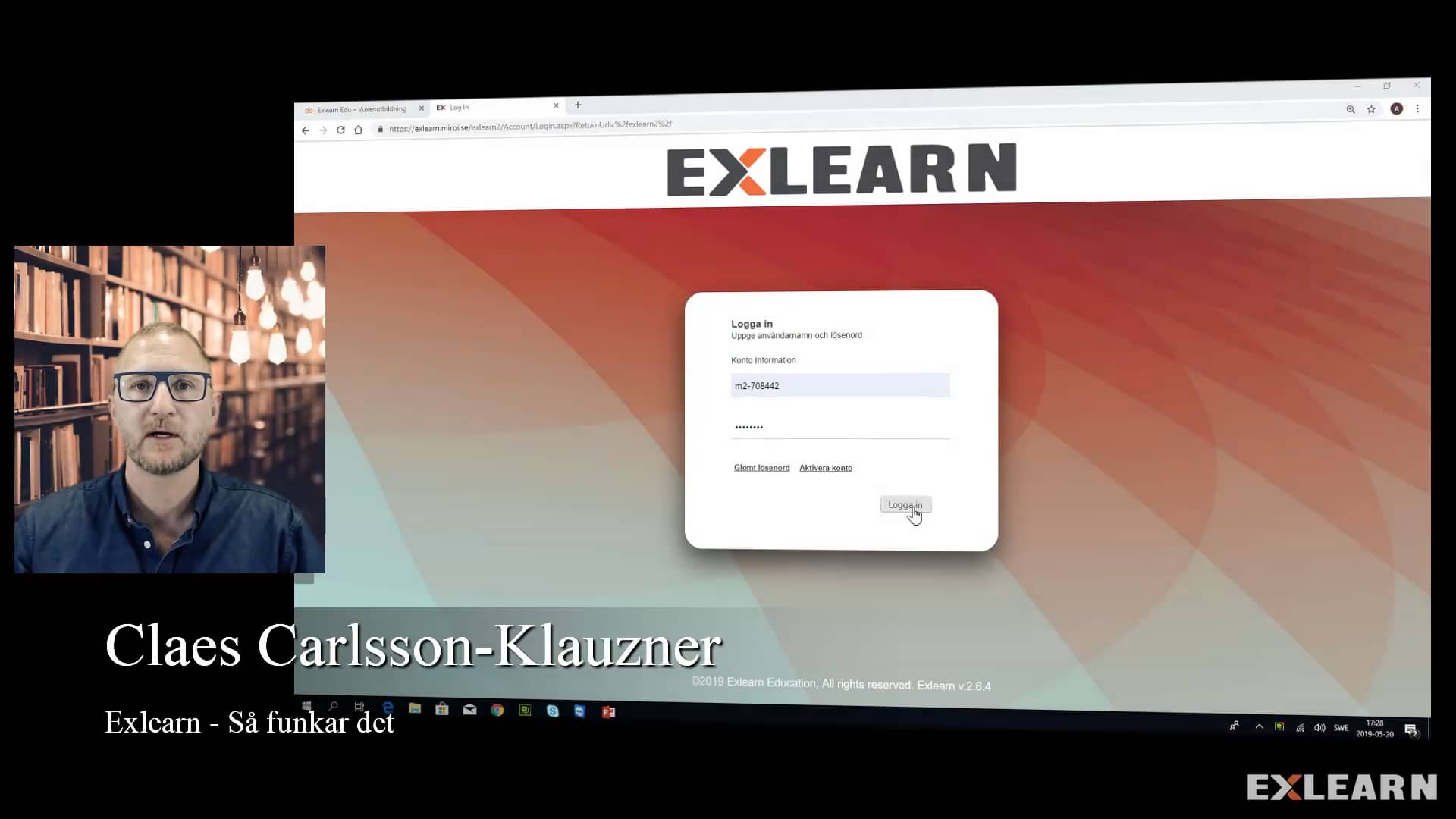 Exlearn - Walk through on Vimeo