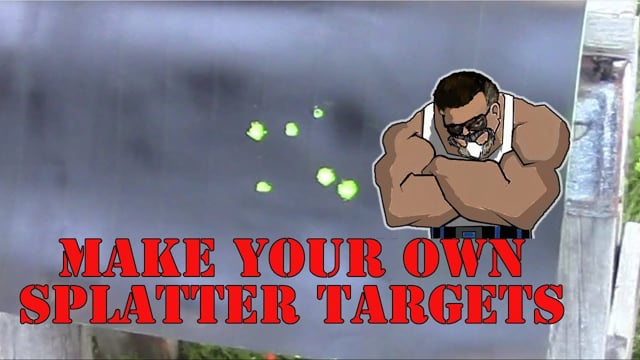 Hajimoto Tips Homemade Splatter Targets - Airgun101
