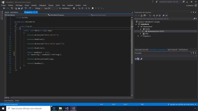 Utilisez les raccourcis pour être plus efficace - Adoptez Visual Studio ...