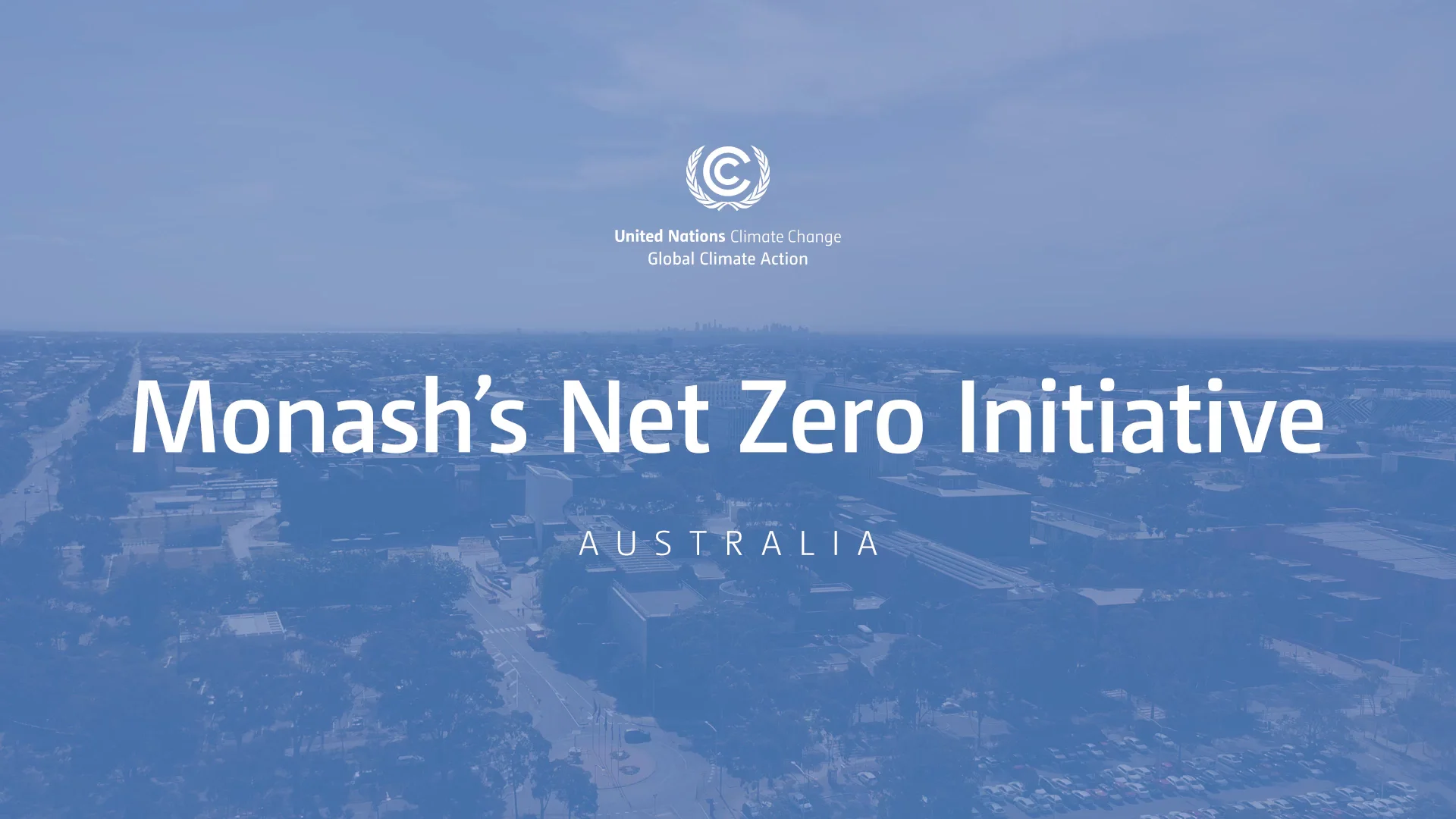 Monash’s Net Zero Initiative on Vimeo