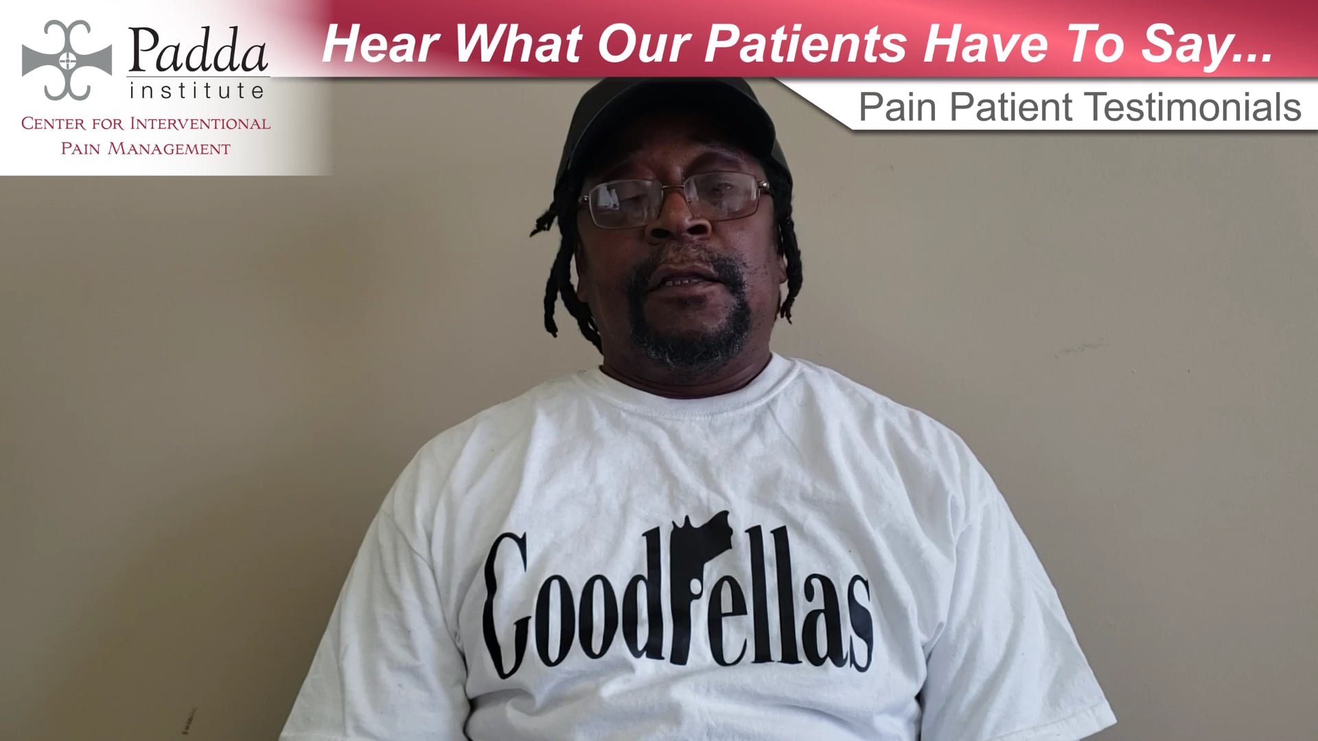 Patient from Padda Institute Center for Interventional Pain Management ...