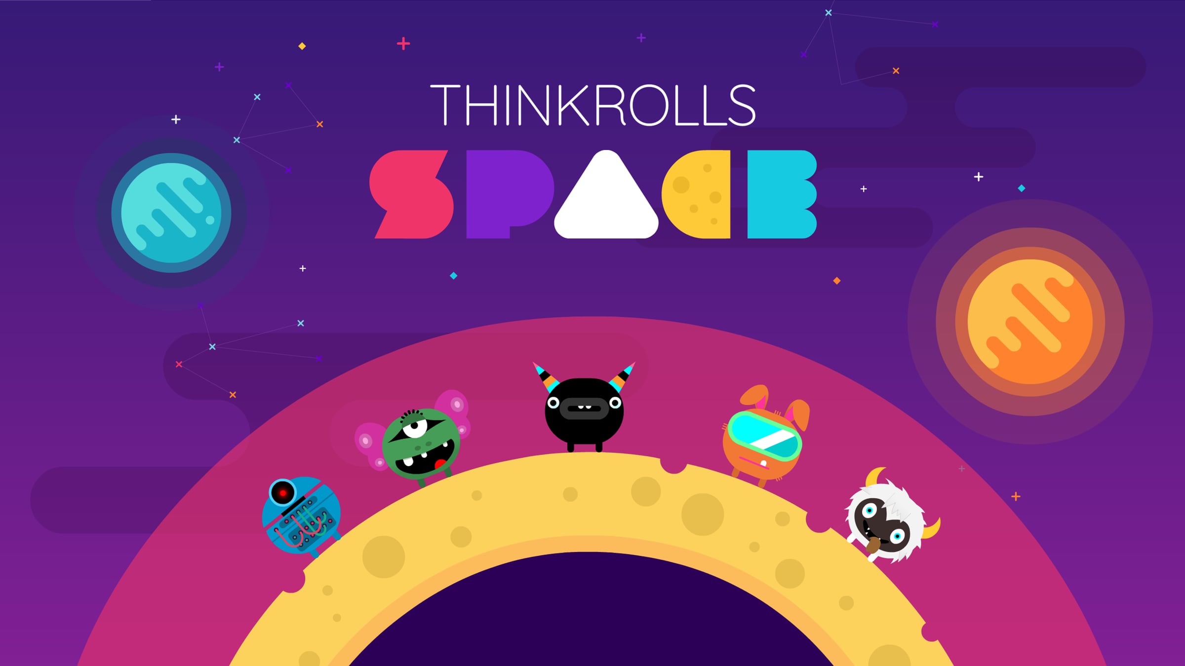 Thinkrolls Space - Official app trailer by Avokiddo