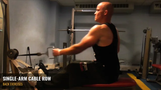 Single Arm Lat Row