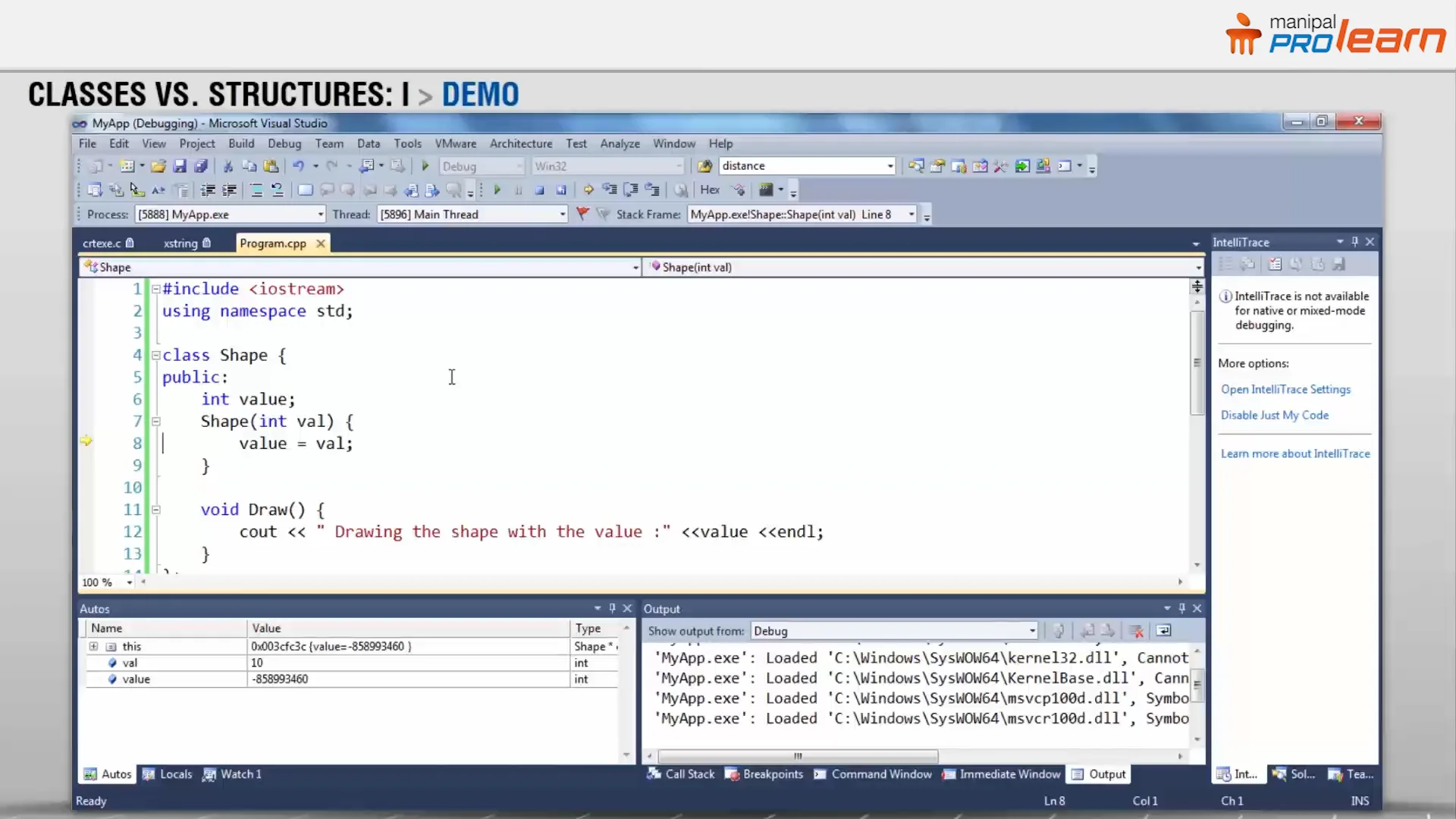 M3L1L4-Classes Vs. Structures I Demo on Vimeo