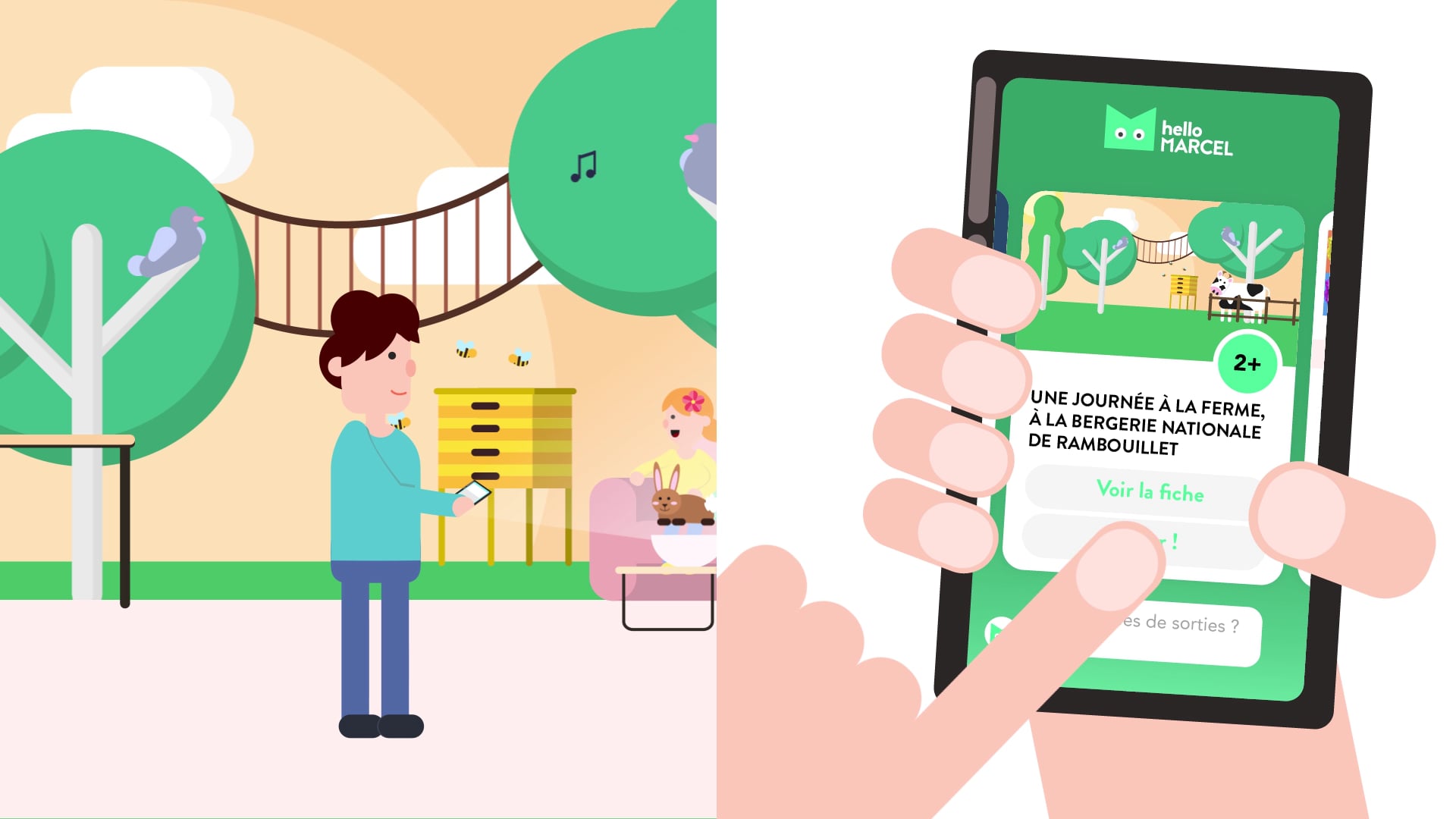 Hello Marcel déniche les meilleures idées de sorties en famille ! on Vimeo