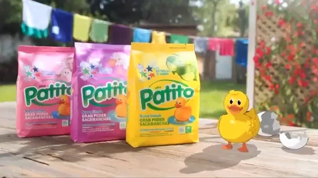 DETERGENTE PATITO: Nueva fórmula mejorada on Vimeo
