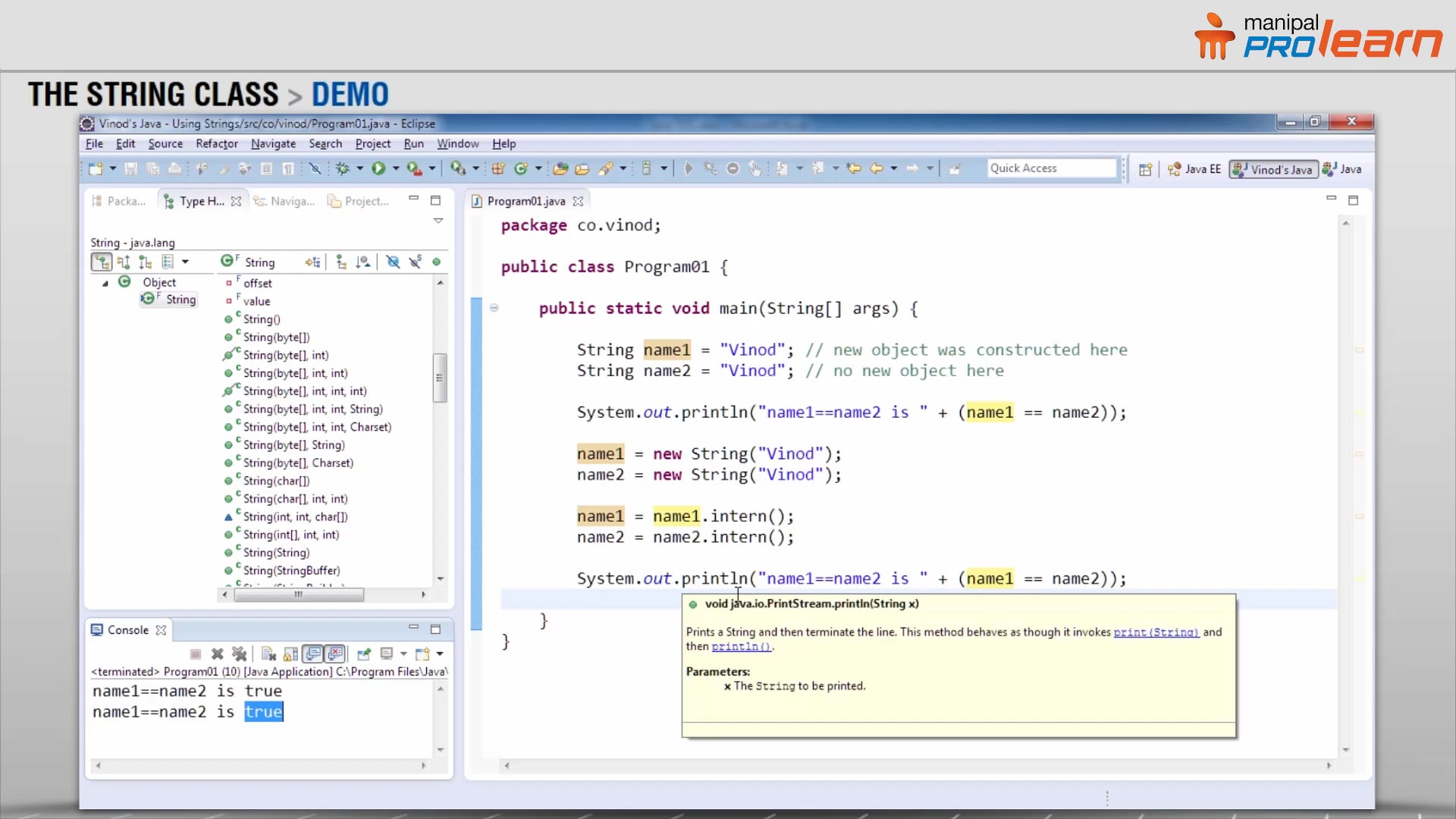 M3L7L2_The_String_class - Demo on Vimeo