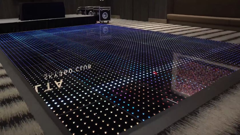 LED Designer Dance Floors | Lethal Rhythms Atlanta Wedding DJs