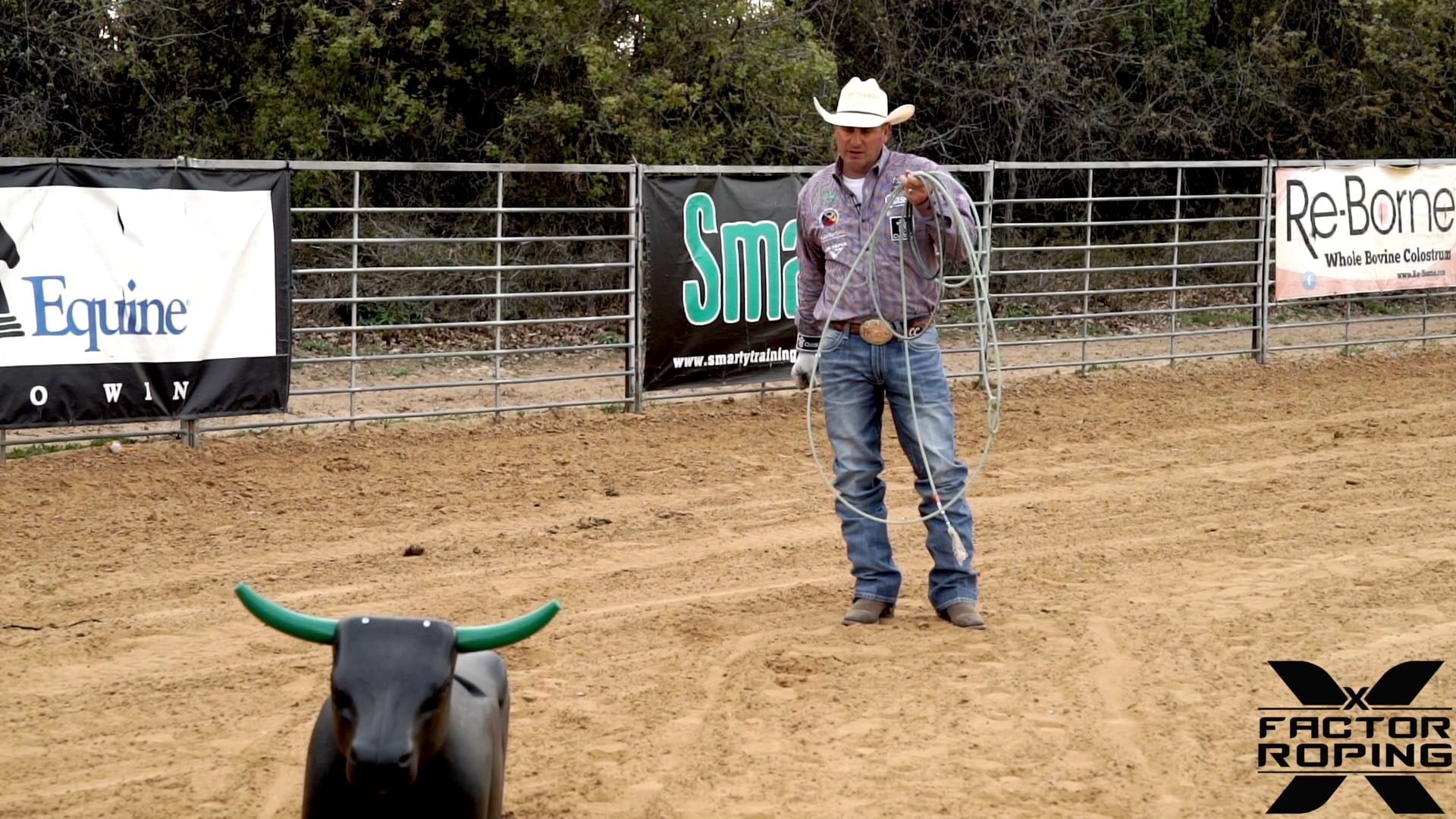Finding the Correct Lane with Charly Crawford | X Factor Roping
