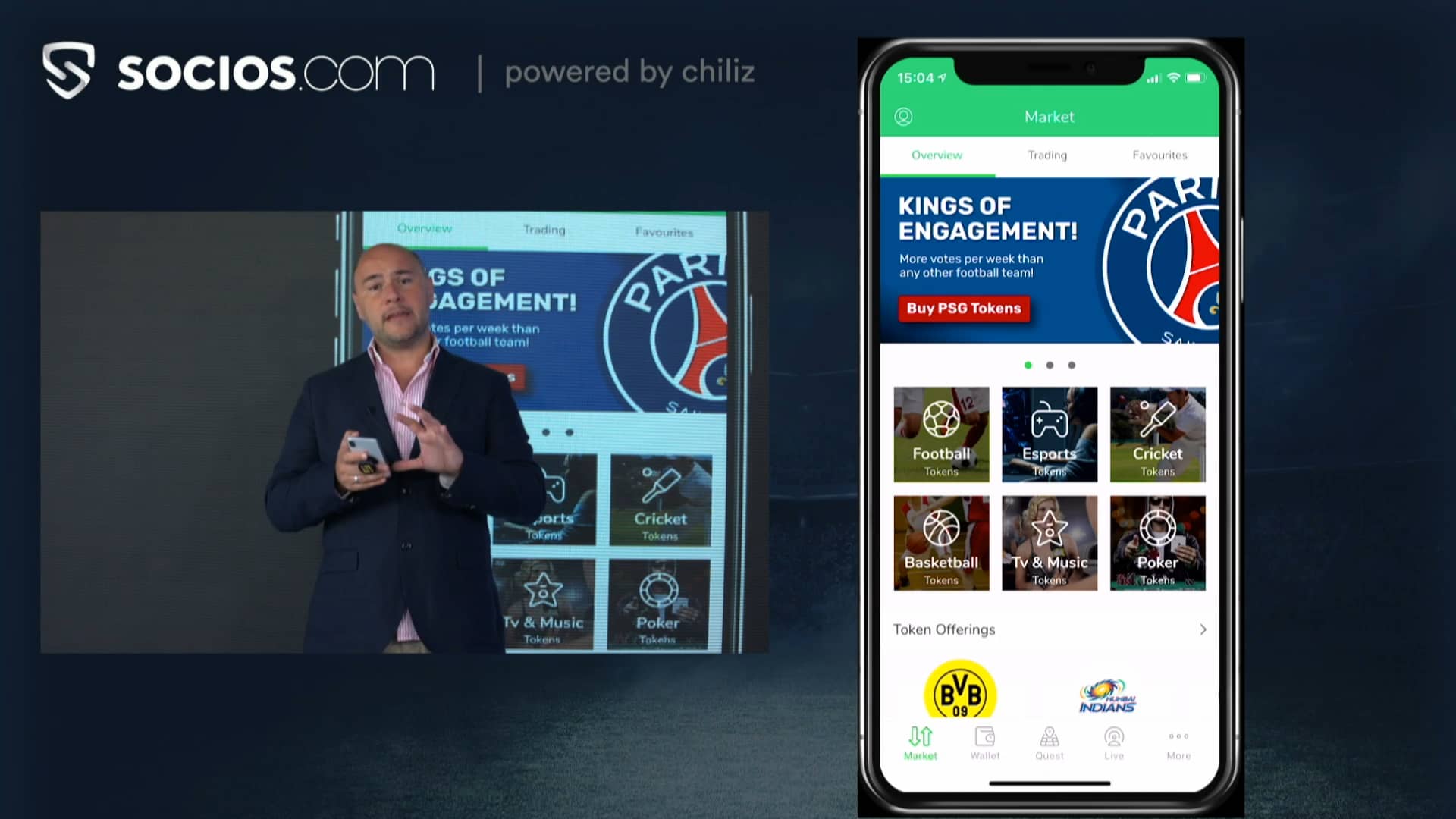 Socios.com Mobile App - Demo (May 2019) on Vimeo