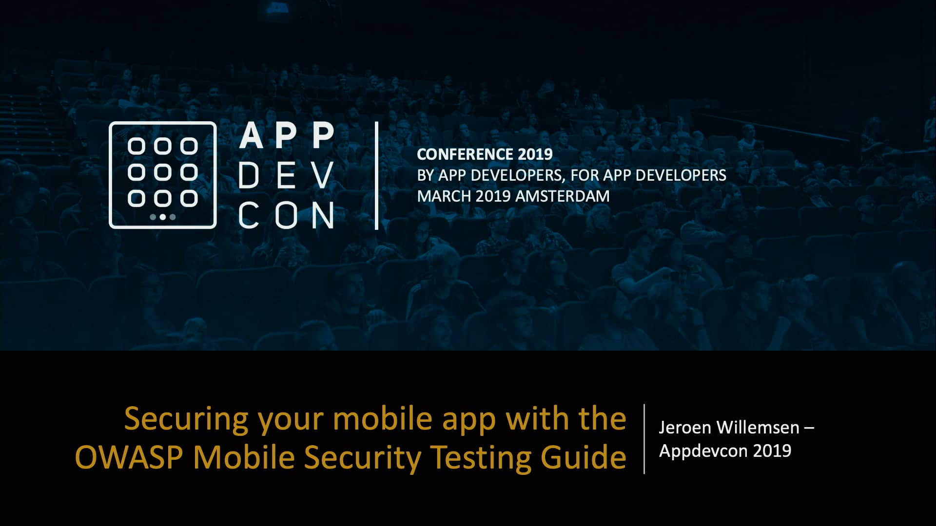 Securing Your Mobile App With The Owasp Mobile Security Testing Guide