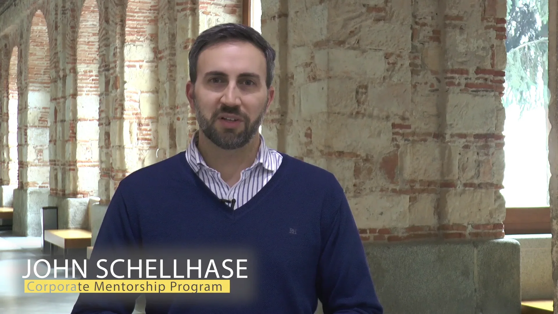 John Schellhase, BBA Mentorship Program - Mentor on Vimeo