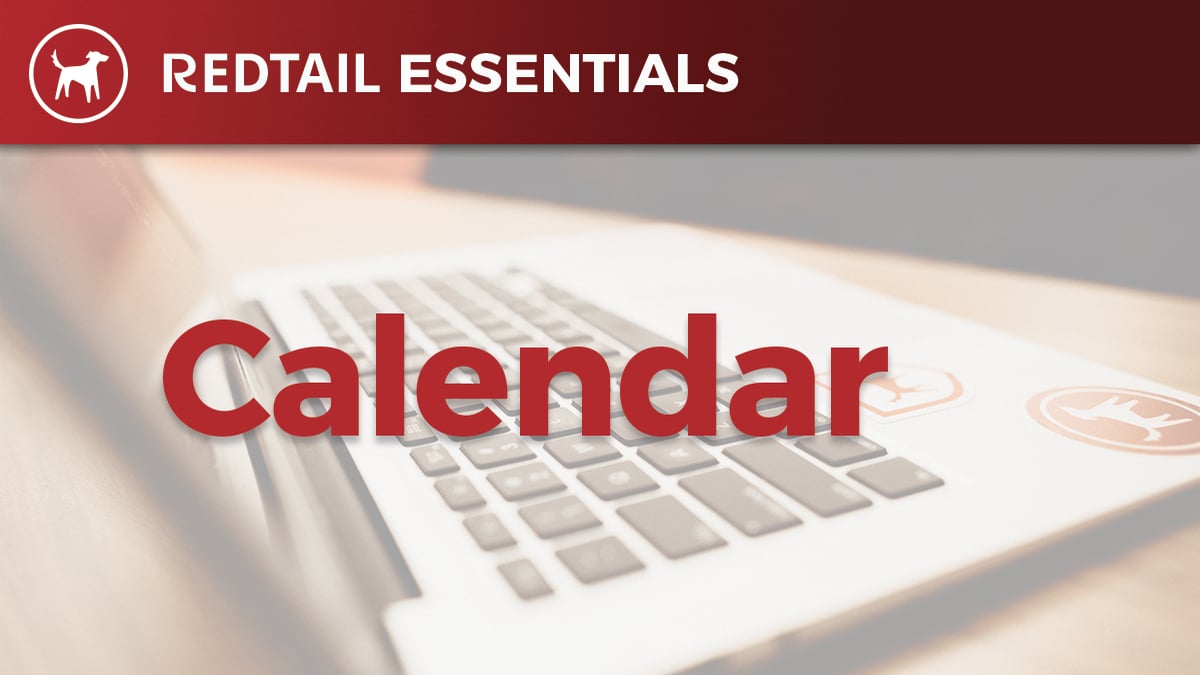 Redtail Essentials: Calendar on Vimeo
