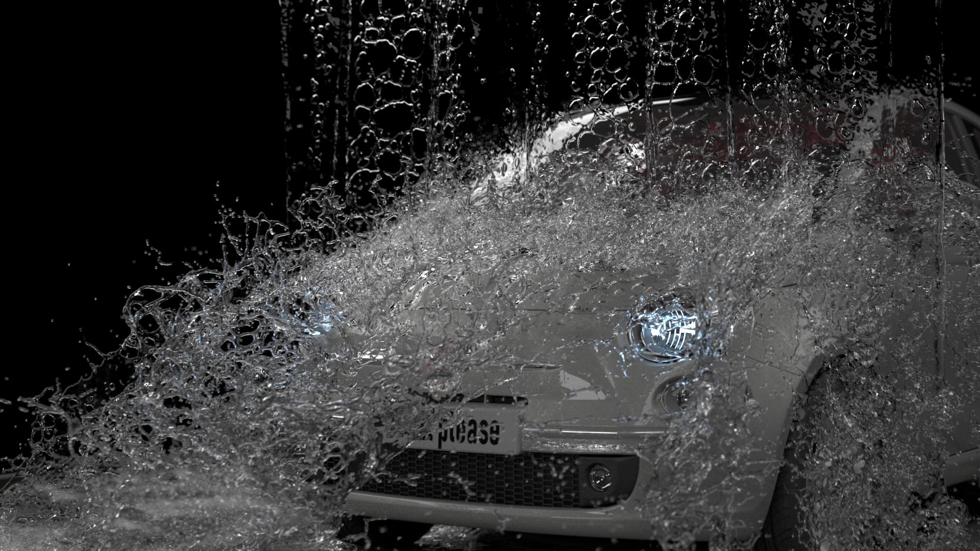 car waterfall in Photorealistic CGI on Vimeo