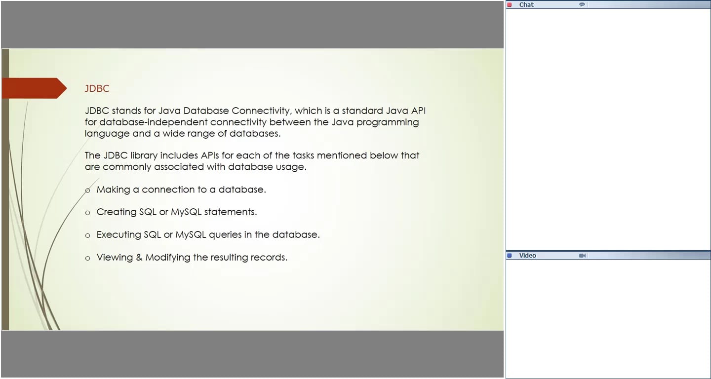 Webinar - IThreads, Junit, JDBC - CGI B2 - JA-20190507 1036-1 on Vimeo