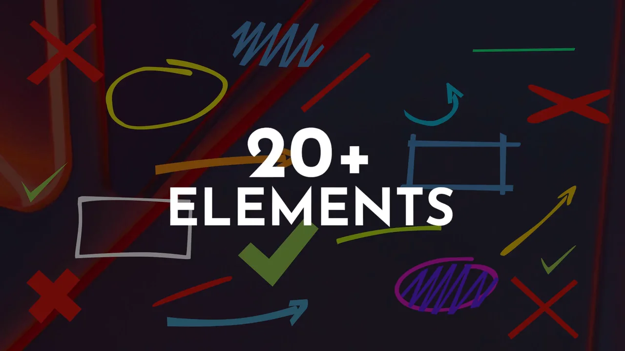 Animation Elements - Felt Tip Motion Graphics Templates on Vimeo
