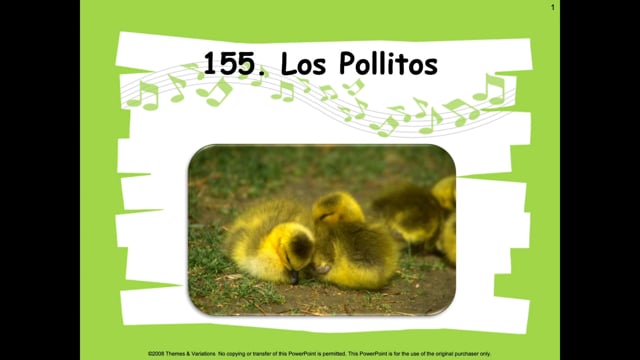 Los pollitos | MusicplayOnline