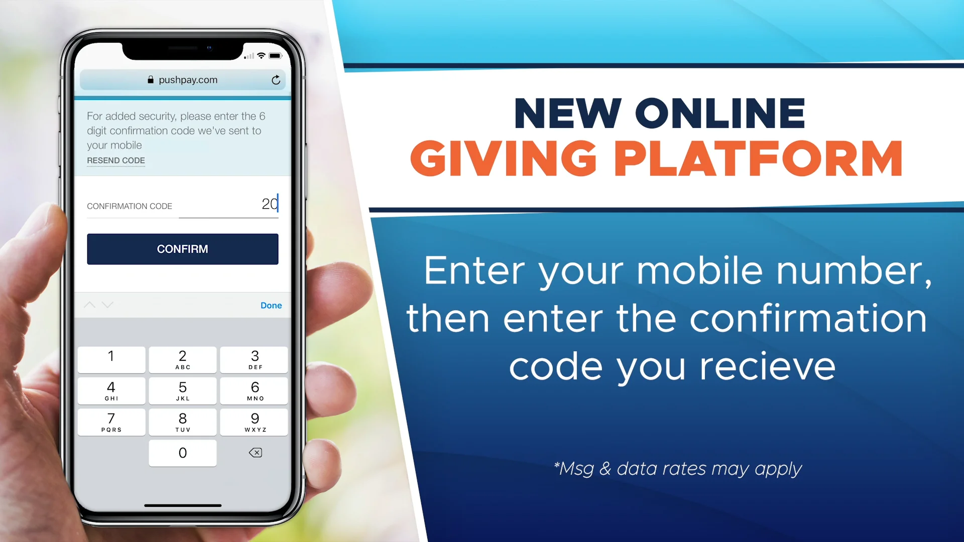 PushPay Giving Platform on Vimeo