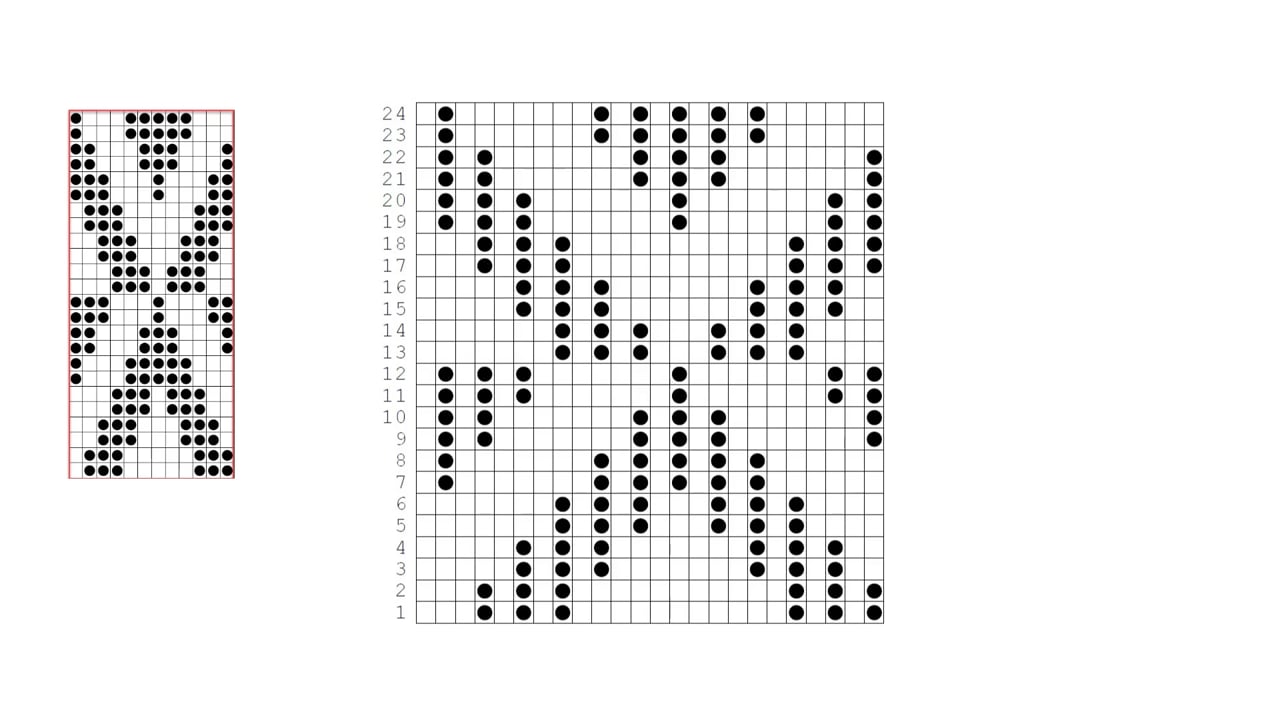 Stitch Pattern with Every-Other-Needle | Machine Knitting Tutorial