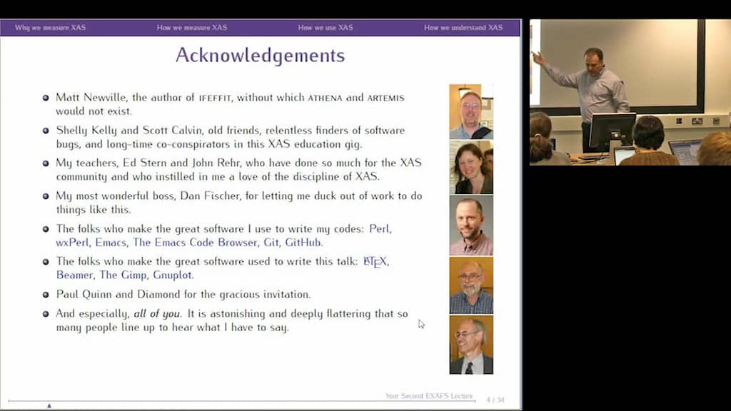 Bruce Ravel XAS course 2011 part1 on Vimeo