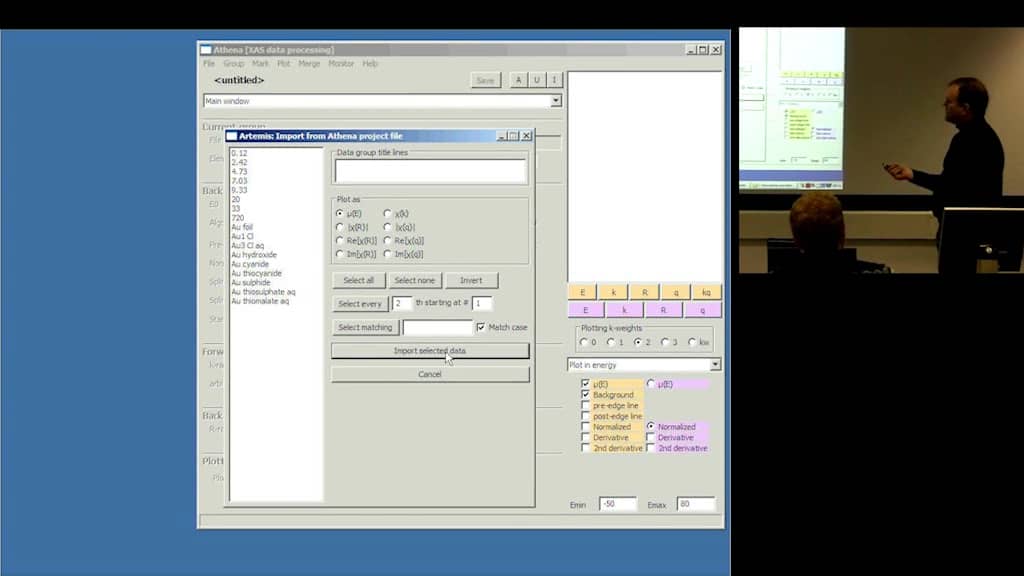 Bruce Ravel XAS course 2011 part4 on Vimeo