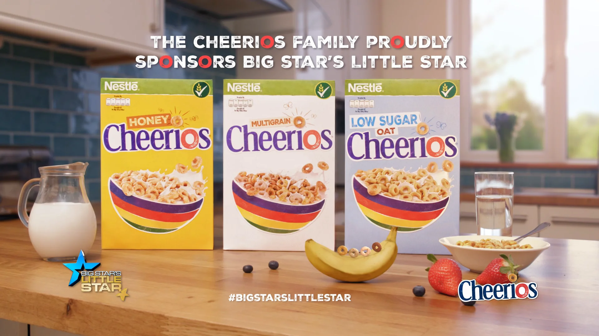 Cheerios - 'Big Star's Little Star' Idents on Vimeo