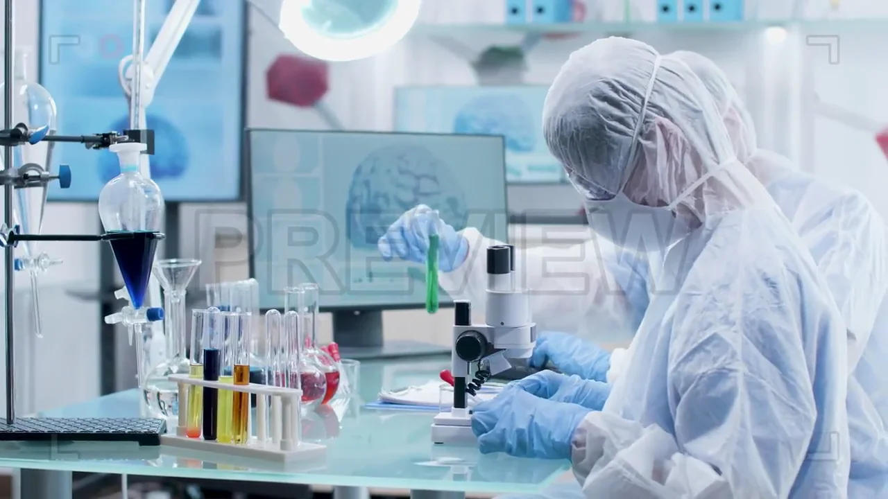 Modern Science Research Center Stock Video on Vimeo