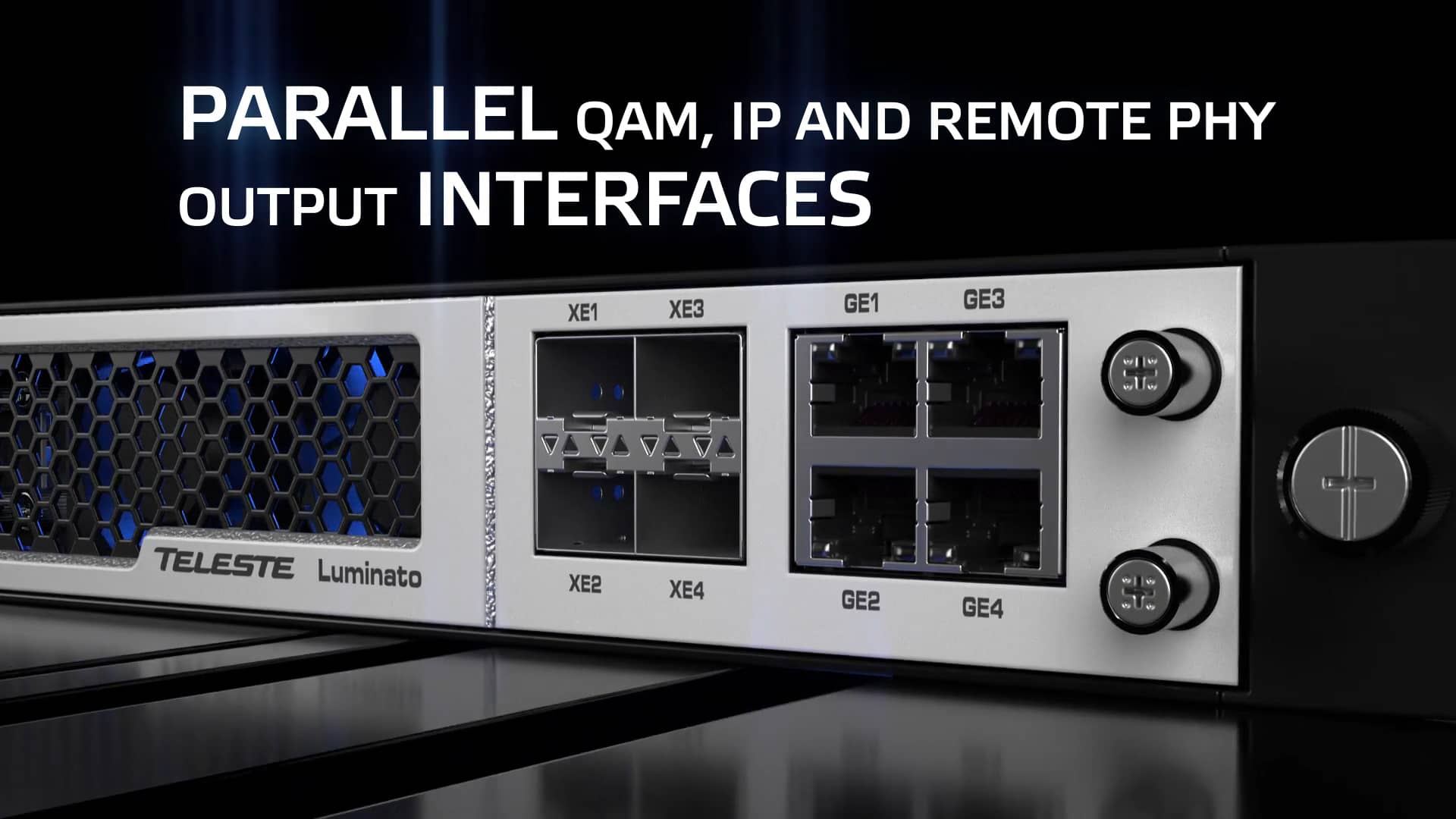 Teleste Luminato 4x4 for DAA and Remote PHY on Vimeo