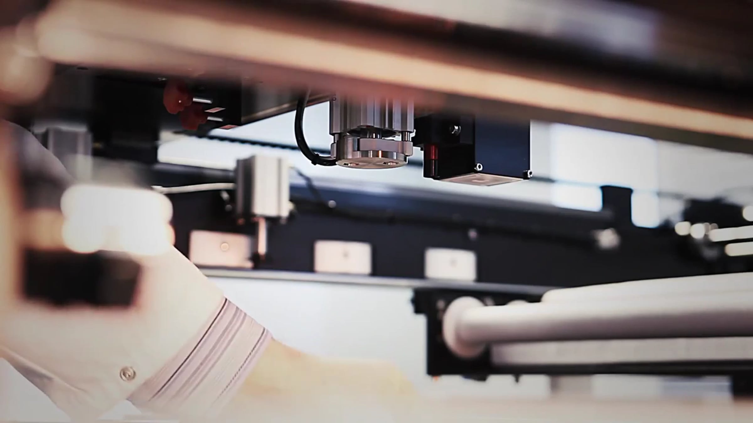 Laser Tooling option on the Speedprint SMT stencil printer sp710