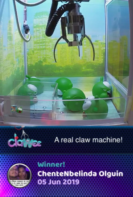 I played Clawee and won a real prize! Check it out --->! on Vimeo