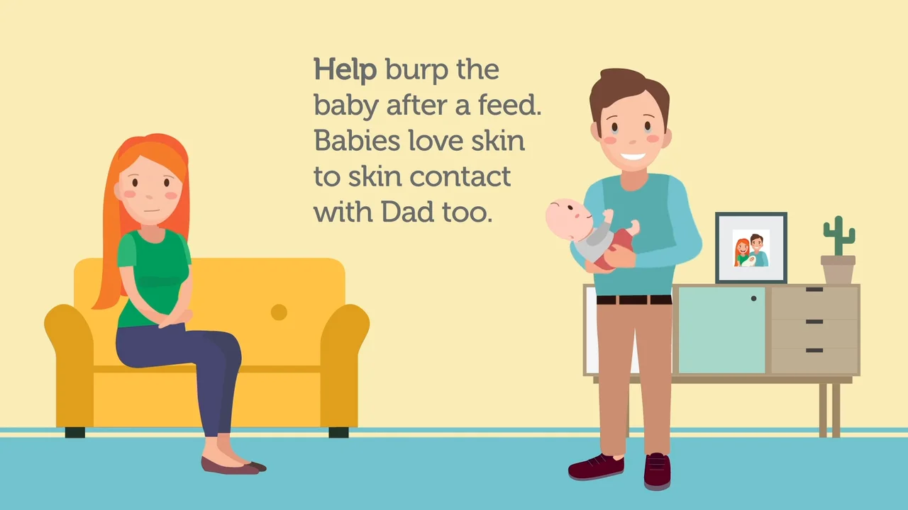 Breastfeeding animation - Helping mum and baby on Vimeo